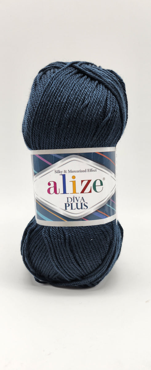 Estambres ALIZE Diva plus – Telas Purpura Patula
