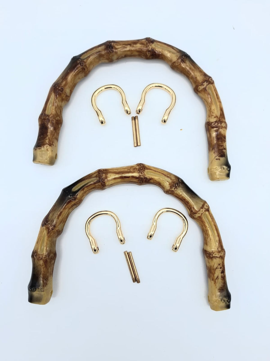 Asa para bolsa bamboo arco – Telas Purpura Patula