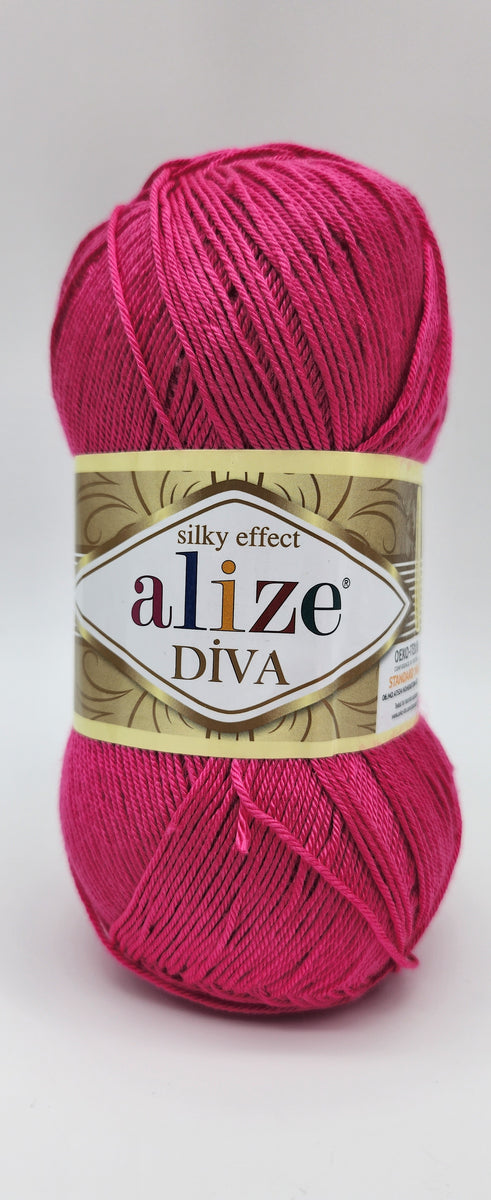 Estambres ALIZE Diva – Telas Purpura Patula