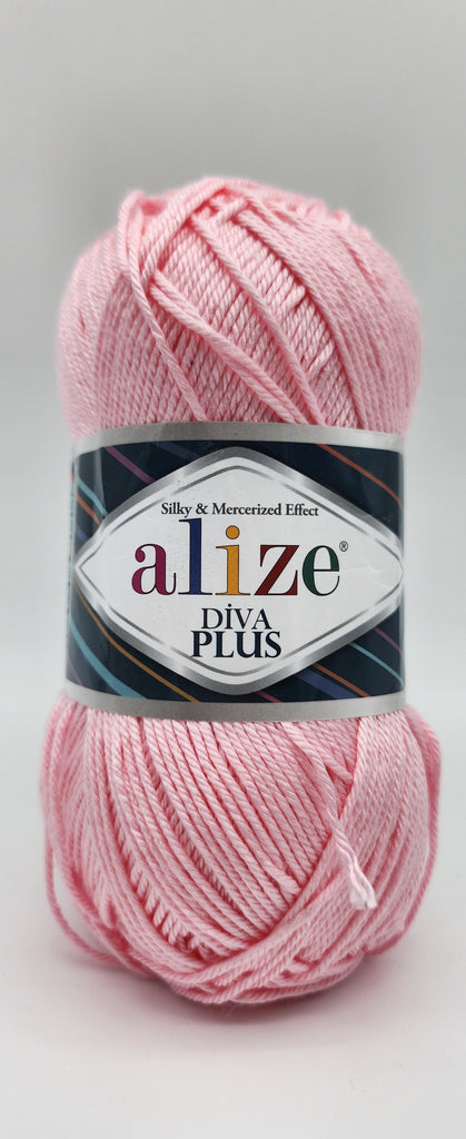 Estambres ALIZE Diva plus – Telas Purpura Patula